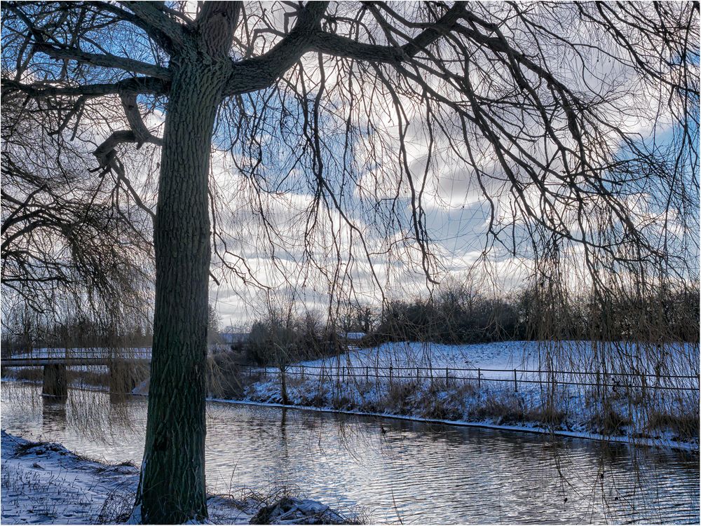 An der Eiter..... Foto & Bild | wasser, blau, winter Bilder auf ...