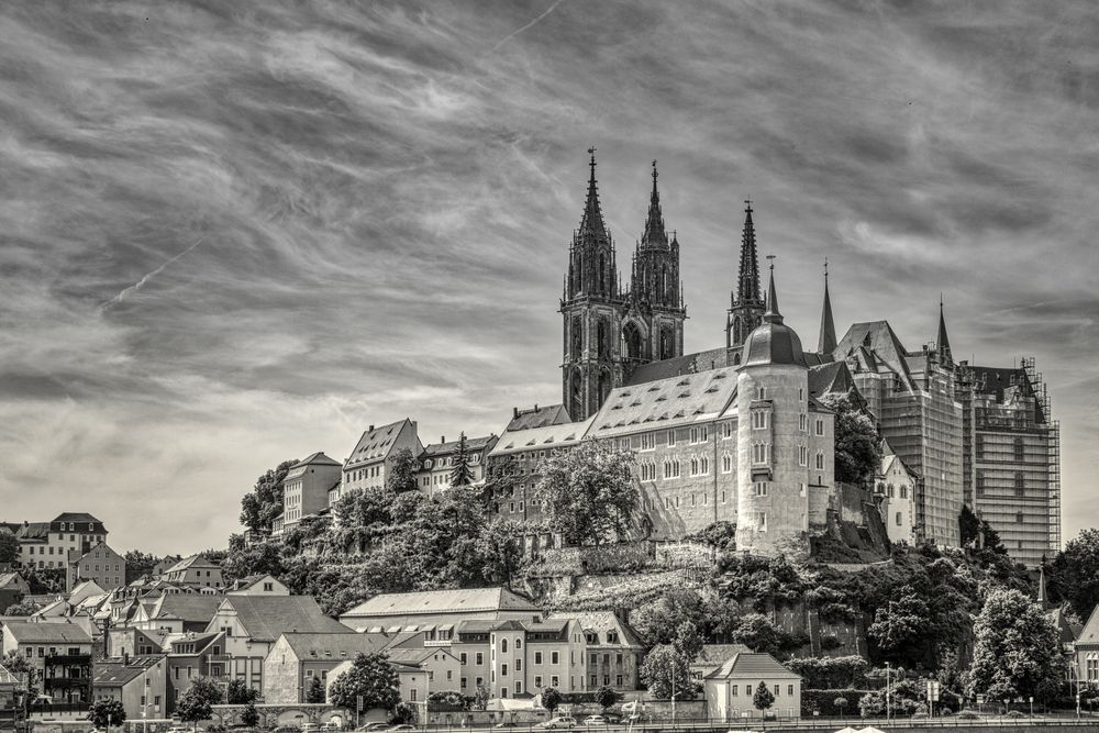 an der Elbe Foto & Bild | monochrom, bearbeitungs - techniken, digiart Bilder auf fotocommunity