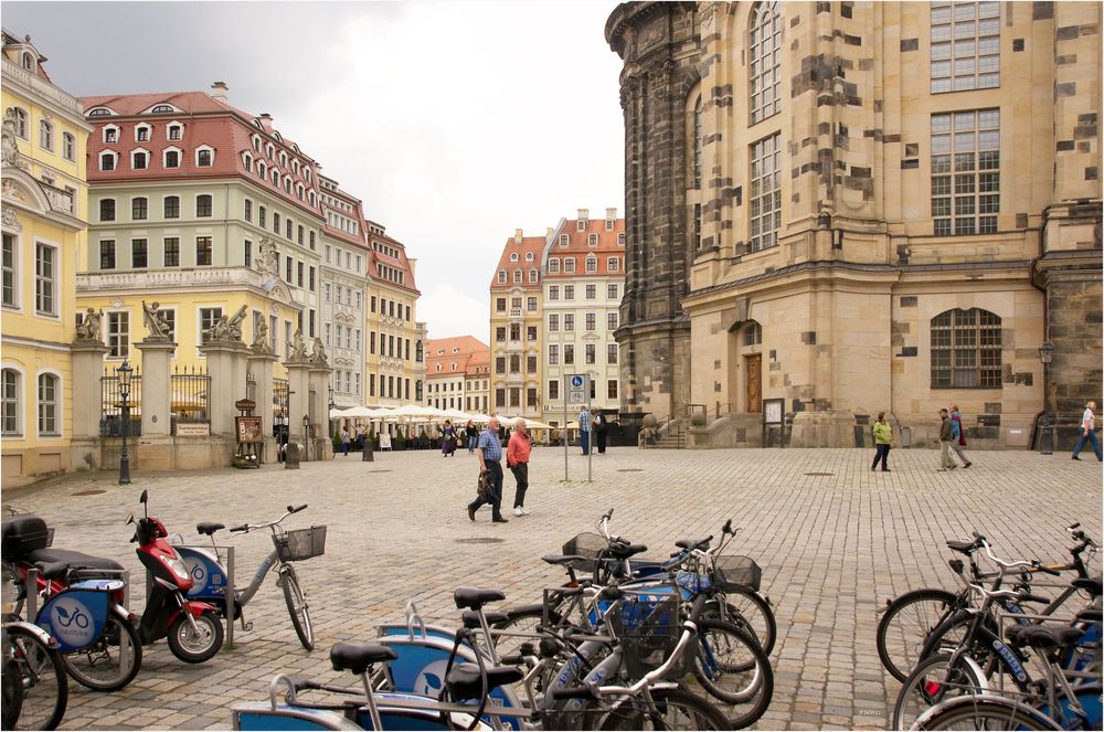 „An der Frauenkirche" Foto & Bild | architektur, stadtlandschaft, historisches Bilder auf ...