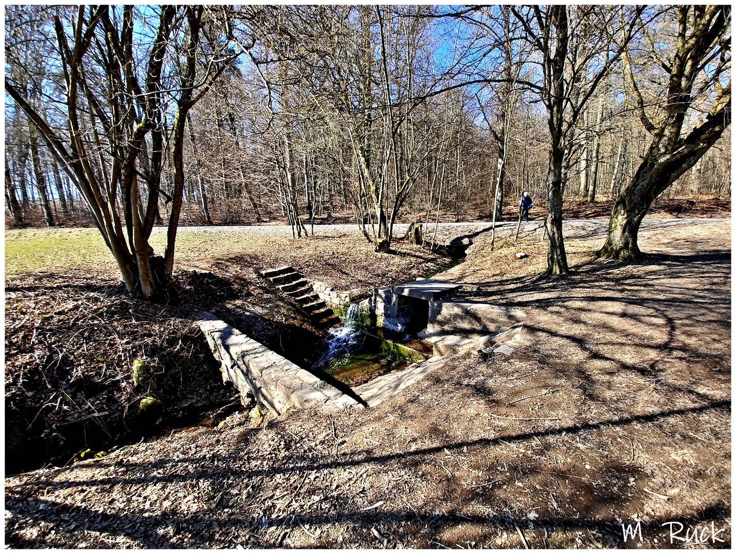 An der Quelle machten wir dann Rast , Foto & Bild | landschaft, bäume ...