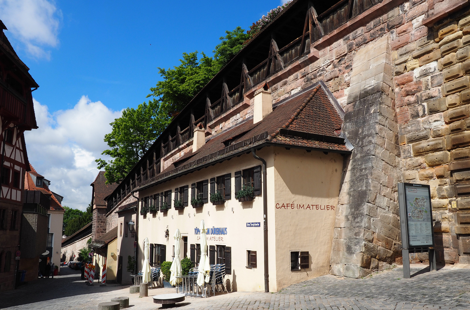 an der Stadtmauer Foto & Bild | deutschland, europe, bayern Bilder auf ...