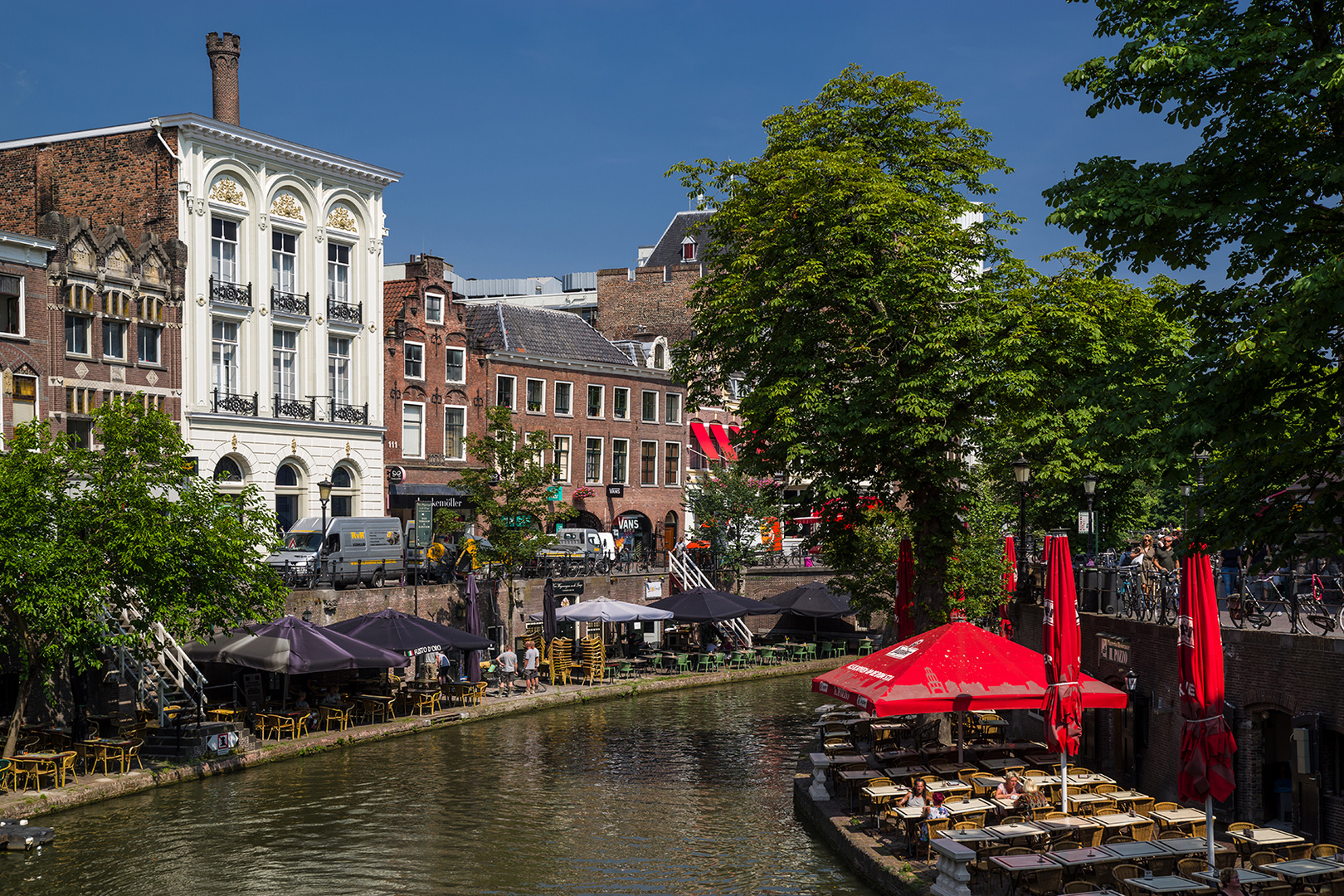 An einer Gracht in Utrecht Foto & Bild | holland, world, europe Bilder ...