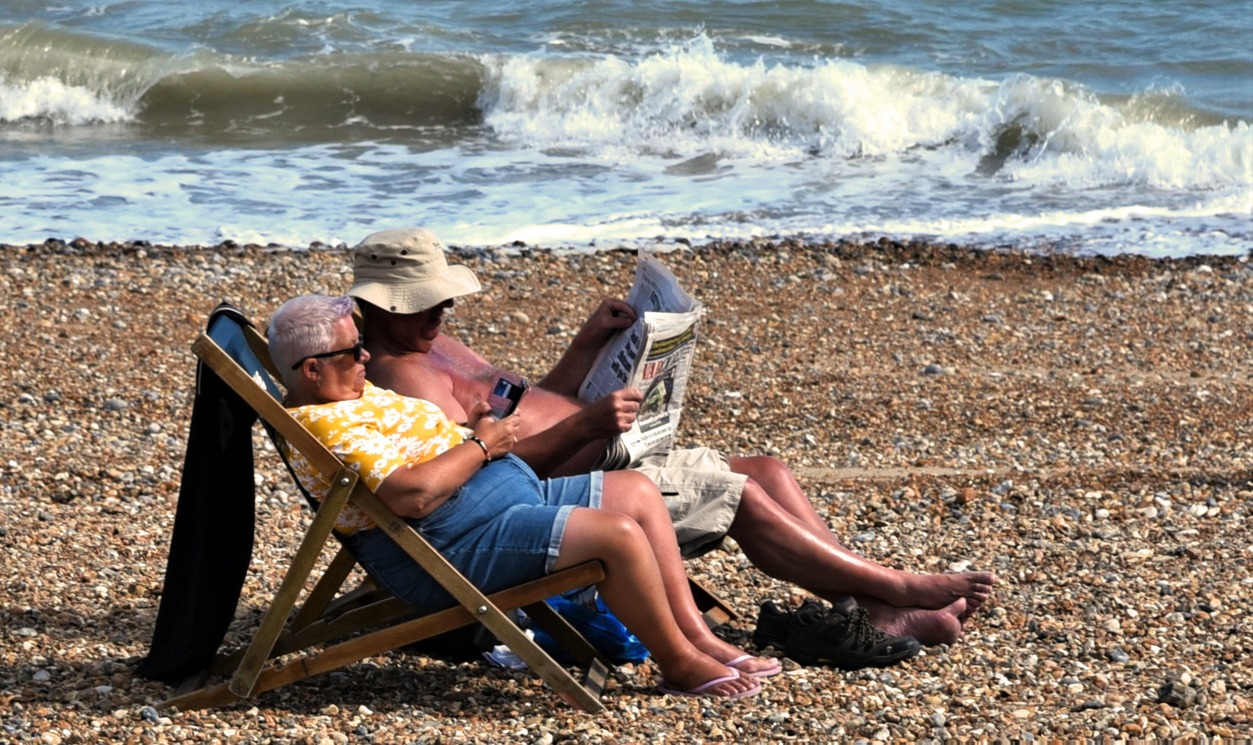An exciting day on the beach... Foto & Bild | erwachsene menschen ...