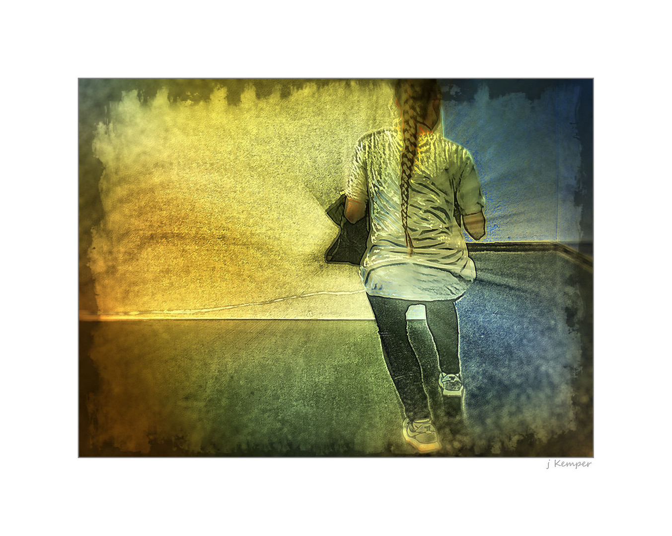 - an Kunst interessiert und mit Zopf - Foto & Bild | erwachsene menschen, bearbeitungs ...