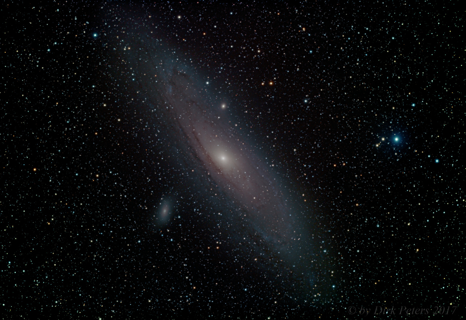 Andromeda-Galaxie - die große Schwester unserer Heimat-Galaxis Foto ...