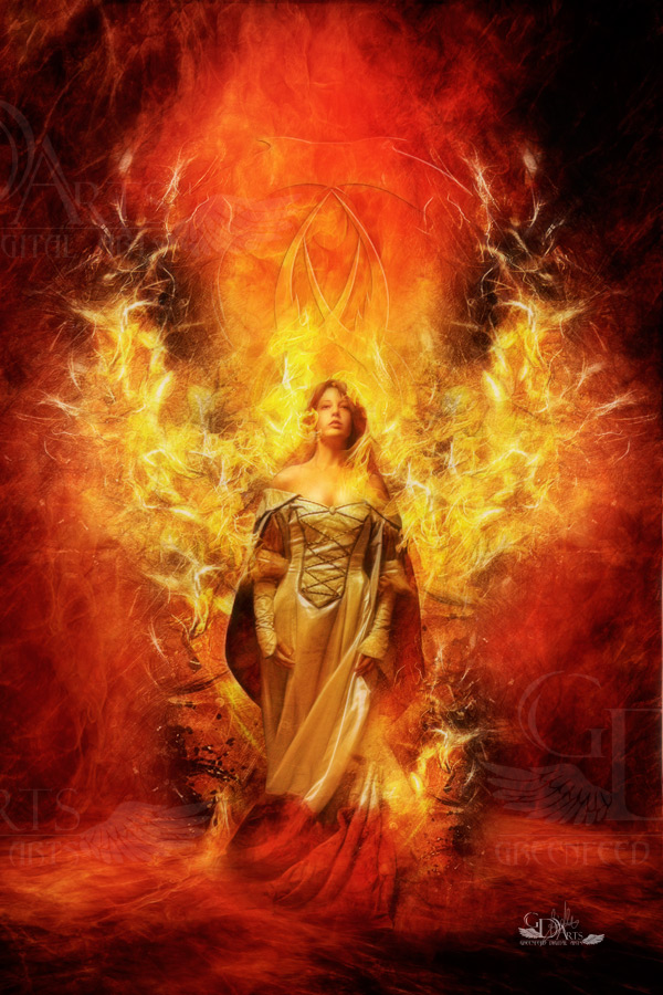 Angel of Fire Foto & Bild | fotomontage, fantasy mystery, digiart Bilder auf fotocommunity