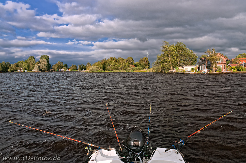 Angeln auf dem Uphuser Meer Foto & Bild | bearbeitungs - techniken ...