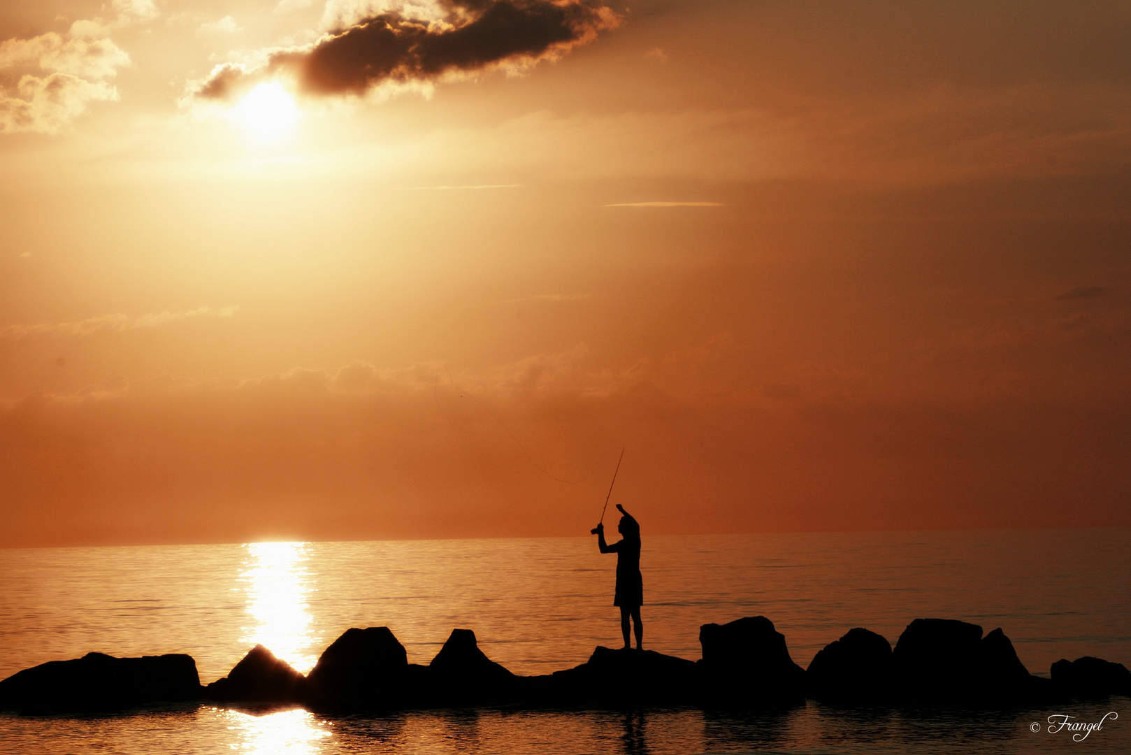 Angler Foto & Bild | natur-kreativ, urlaub, strand Bilder auf fotocommunity