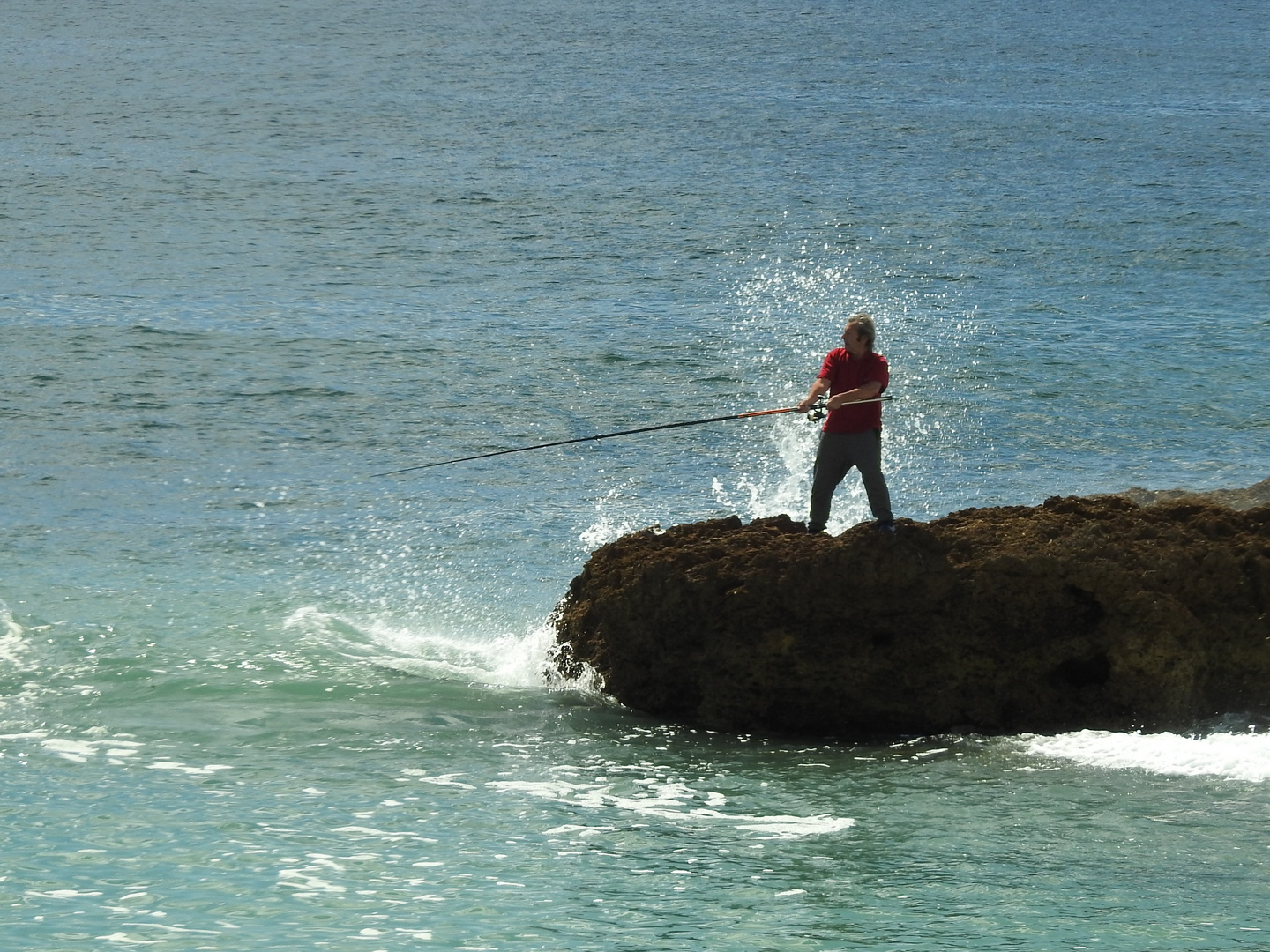 Angler Foto & Bild | landschaft, meer & strand, brandung Bilder auf ...