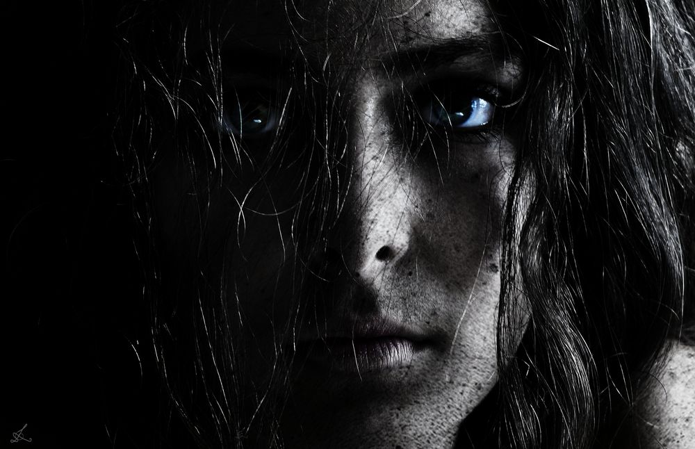 Angst Foto & Bild | menschen, selbstportrait, portrait Bilder auf ...