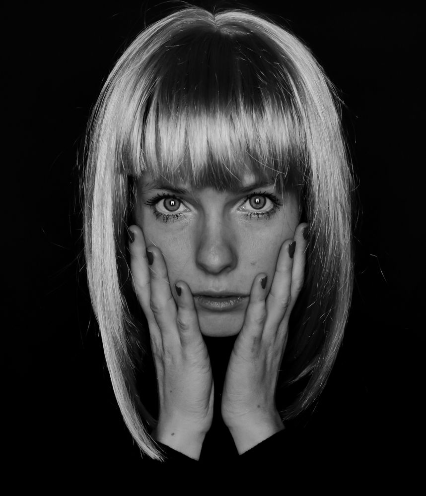 Angst Foto & Bild | portrait, portrait frauen, indoor Bilder auf ...