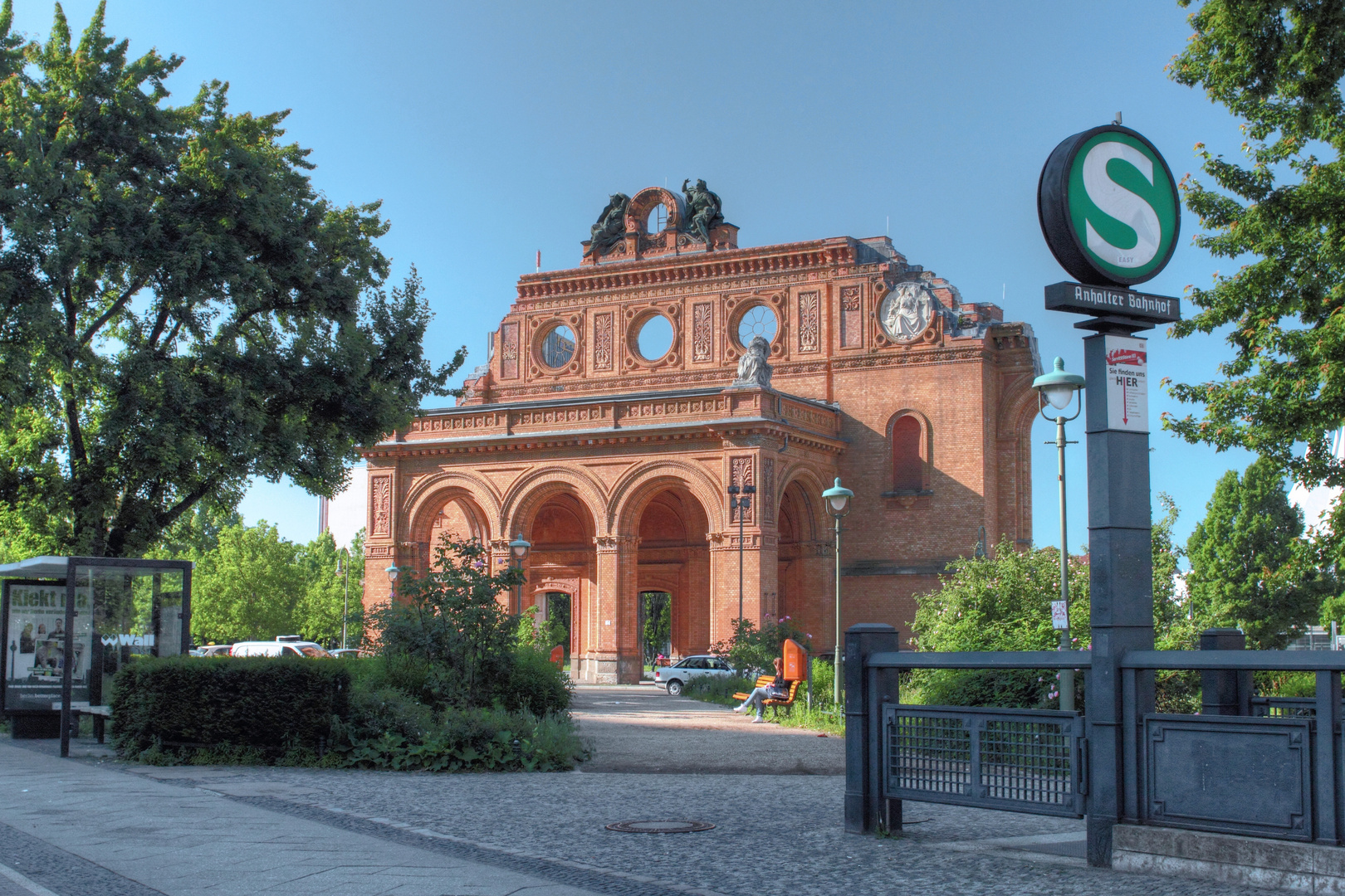 Anhalter Bahnhof Ruine Foto & Bild | world, spezial, alt Bilder auf ...