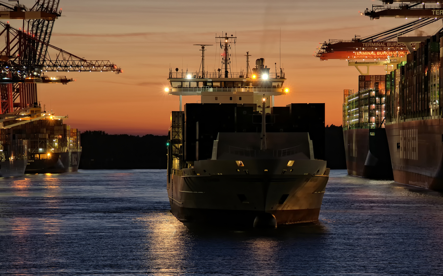 Ankunft der Ida Rambow Foto & Bild | schiffe und seewege, motorschiffe ...