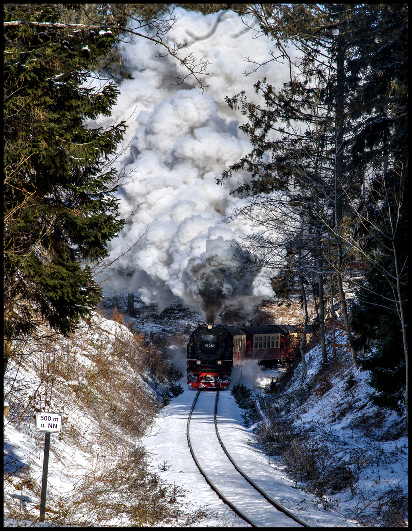 Anstrengung Foto & Bild | deutschland, eisenbahn, harz Bilder auf ...