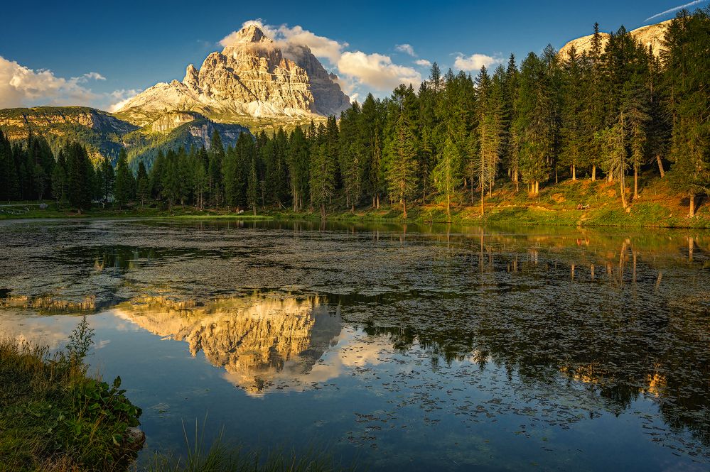 Antornosee und die 3 Zinnen Foto & Bild | landschaft, berge, bergseen ...
