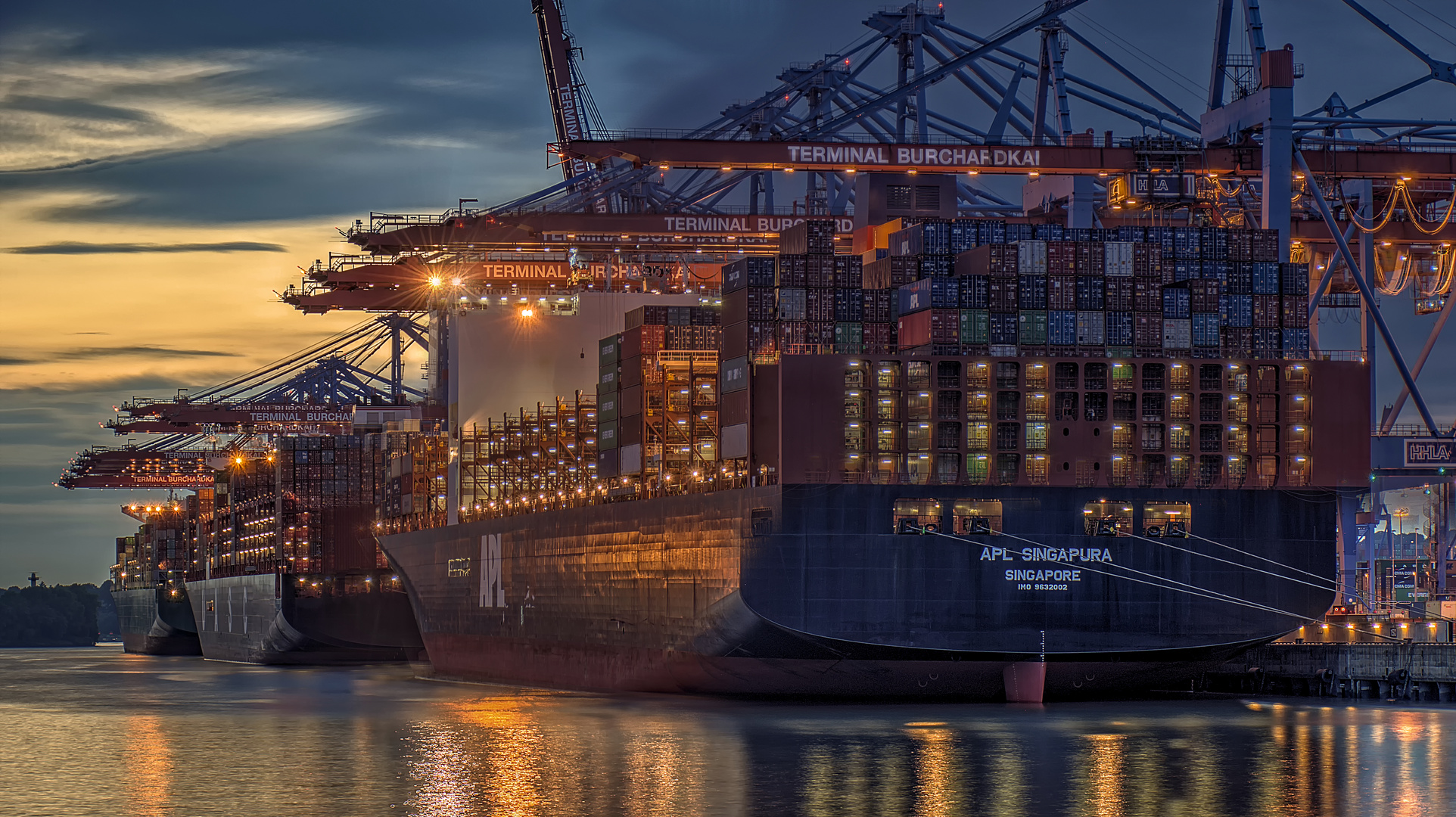 APL SINGAPURA Foto & Bild | schiffe und seewege, motorschiffe ...