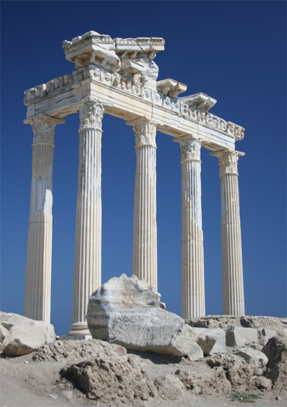 Apollo-Tempel in Side Foto & Bild | europe, turkey, sights ...