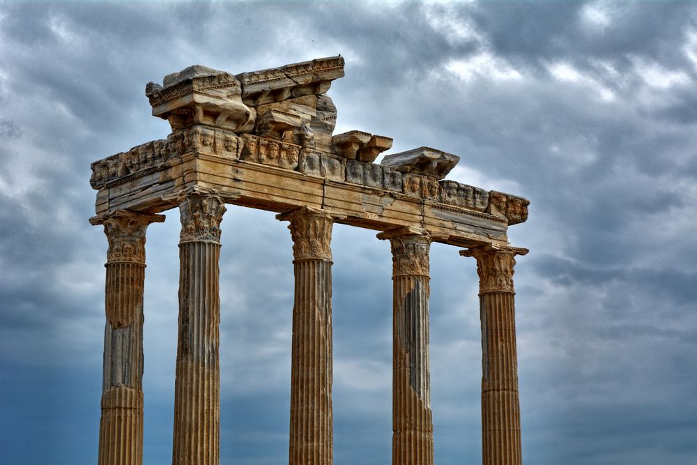 Apollon Tempel Side Foto & Bild | europe, asian turkey, turkey Bilder ...