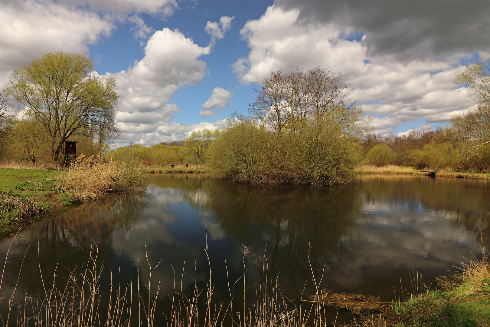 Aprilwetter Foto & Bild | landschaften, wasser, blau Bilder auf ...