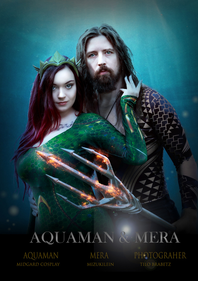 Aquaman and Mera Foto & Bild | fotomontage, science fiction, fantasy mystery Bilder auf ...