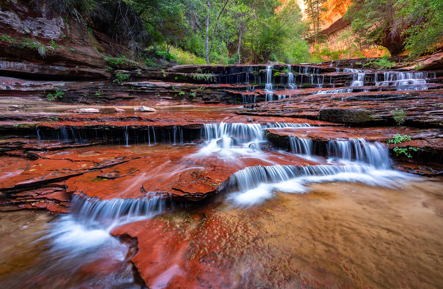 Archangel Falls im Zion Nationalpark Foto & Bild | north america ...
