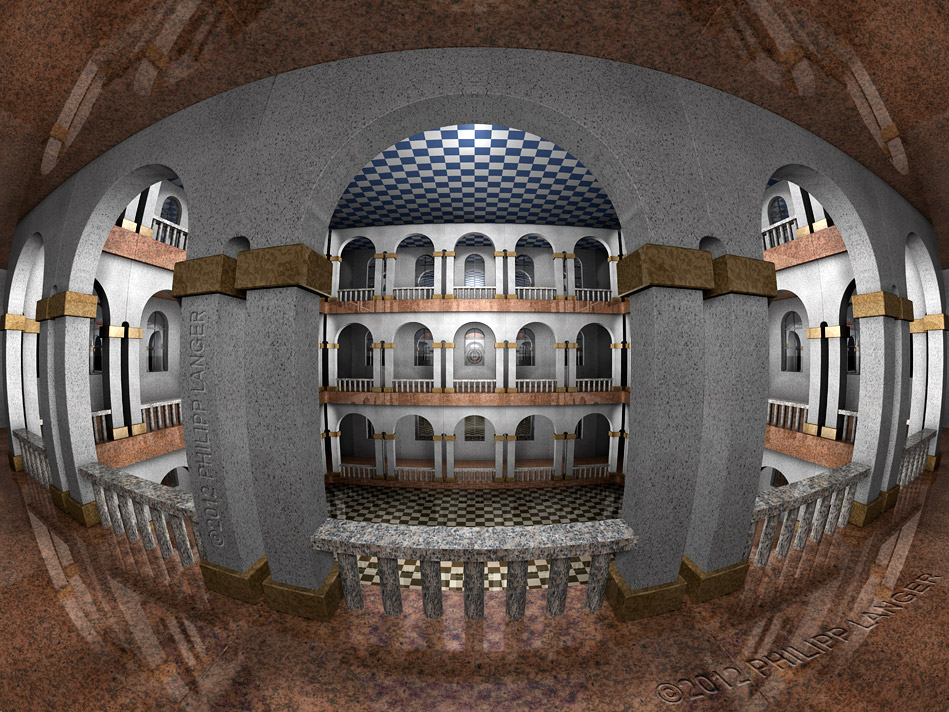 Arkaden / Arcades Foto & Bild | rendering, stillleben objekte, pfeiler Bilder auf fotocommunity