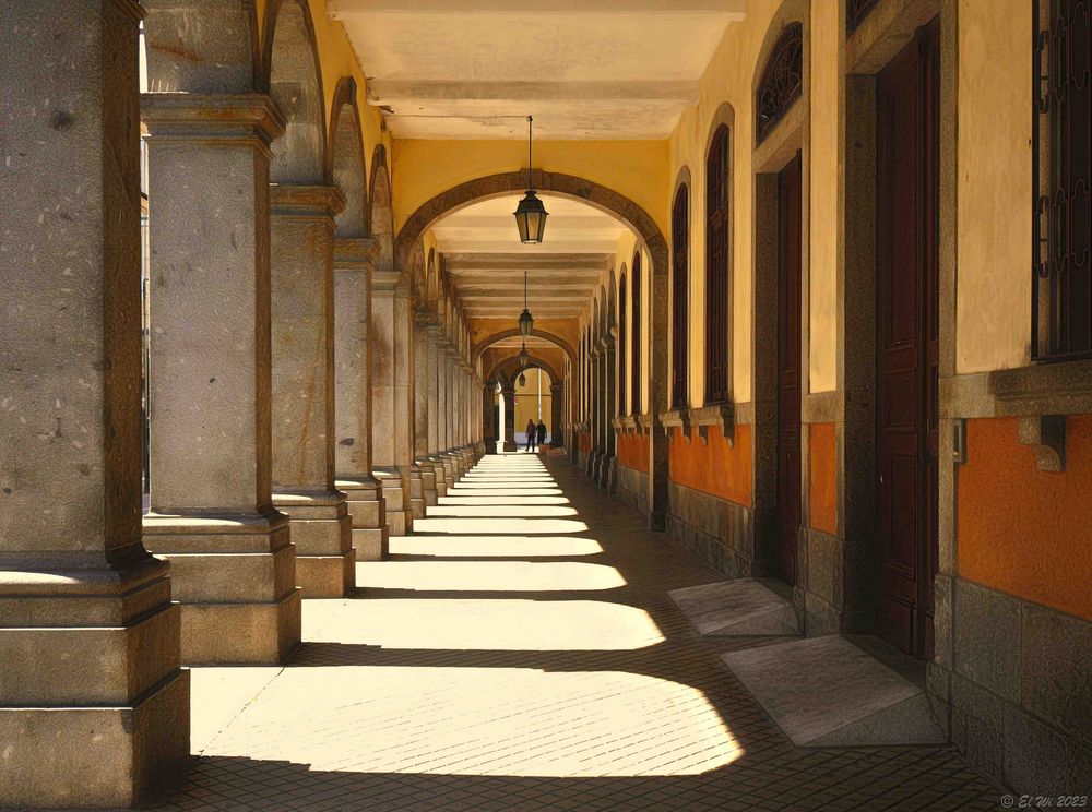 Arkaden in Braga Foto & Bild | architektur, reise, arkaden Bilder auf fotocommunity