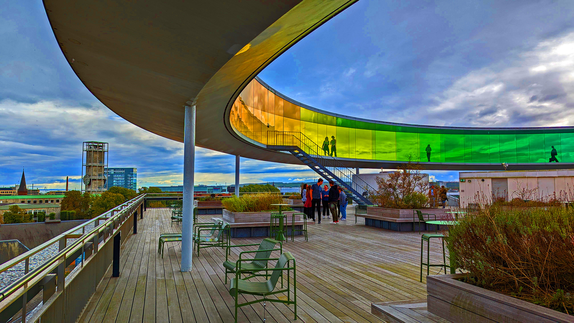 ARoS Kunstmuseum Aarhus (Zentral-Jütland) 5 Foto & Bild | world ...
