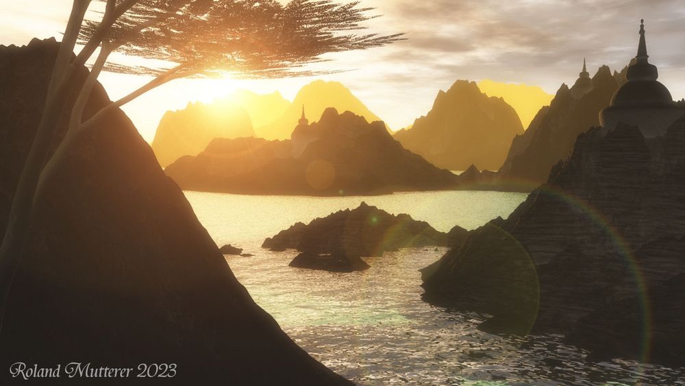 Ascalon Foto & Bild | 3d arts, sonnenuntergang, meer Bilder auf fotocommunity