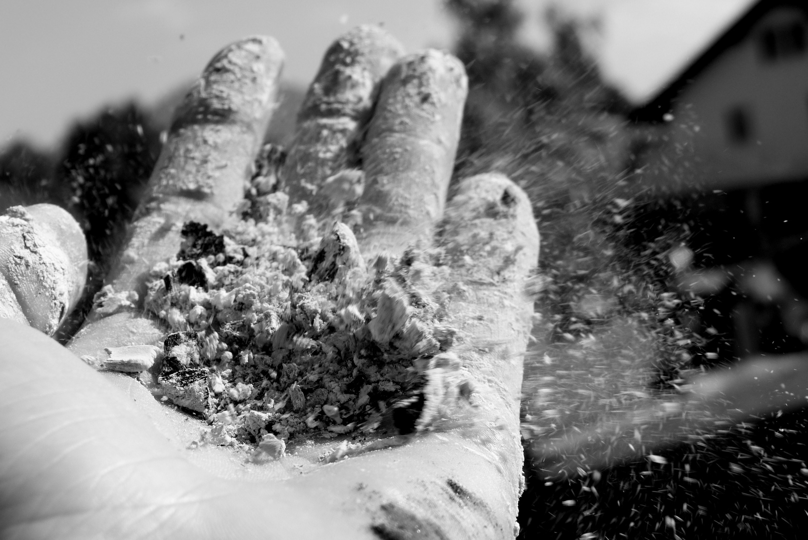 Asche zu Asche, Staub zu Staub Foto & Bild | experimente, speed, trauer ...