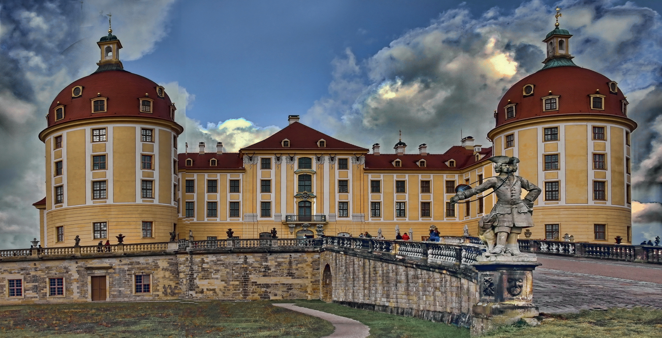 Aschenbrödel | Barockschloss Moritzburg Foto & Bild | world, himmel ...