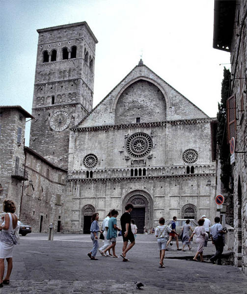 Assisi Dom San Rufino 1 Foto & Bild | architektur, motive Bilder auf ...