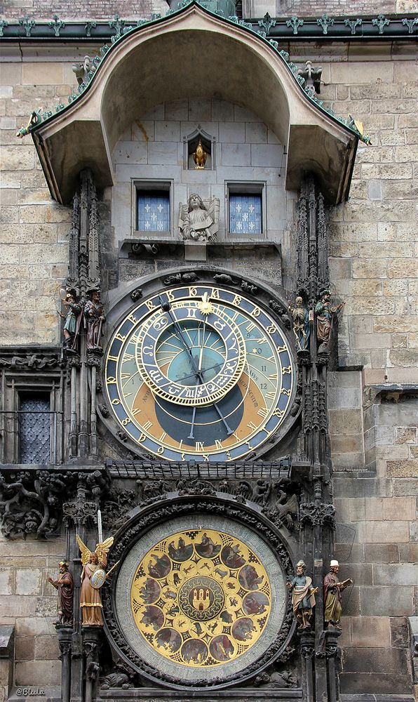 Astronomische Uhr am Altstädter Rathaus Foto & Bild | world, prag ...