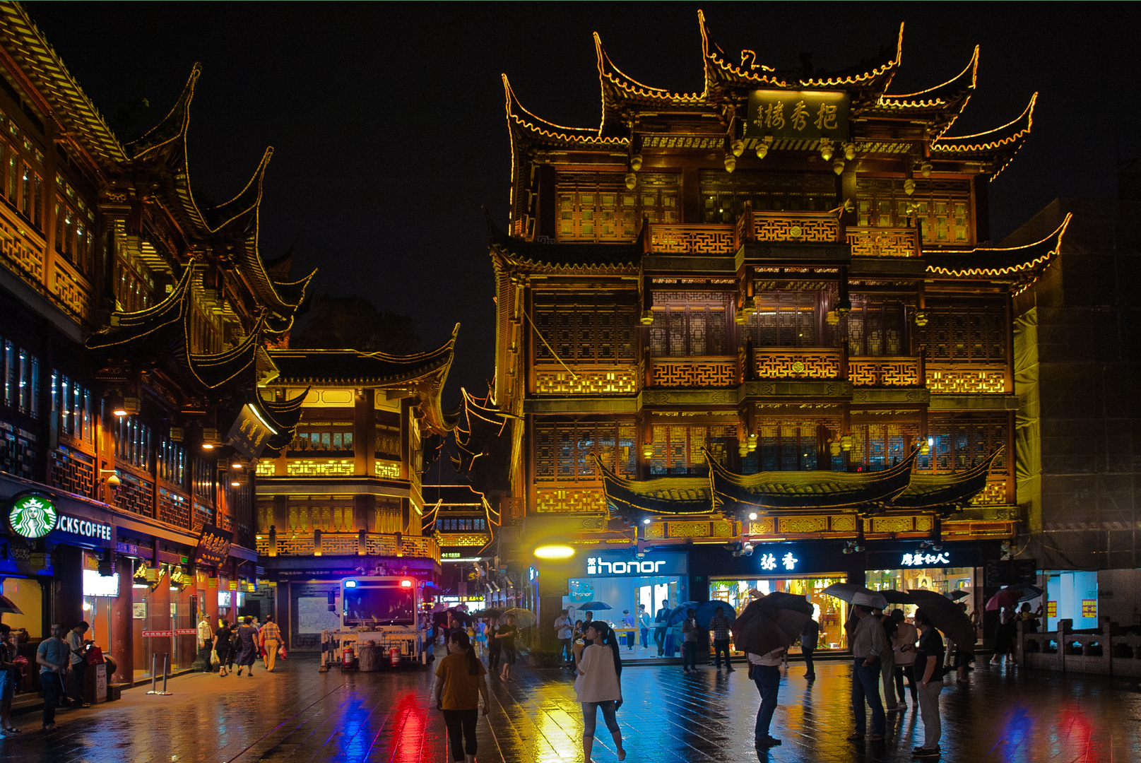 At night in Yuyuan garden photo & image | asia, china, east asia images ...