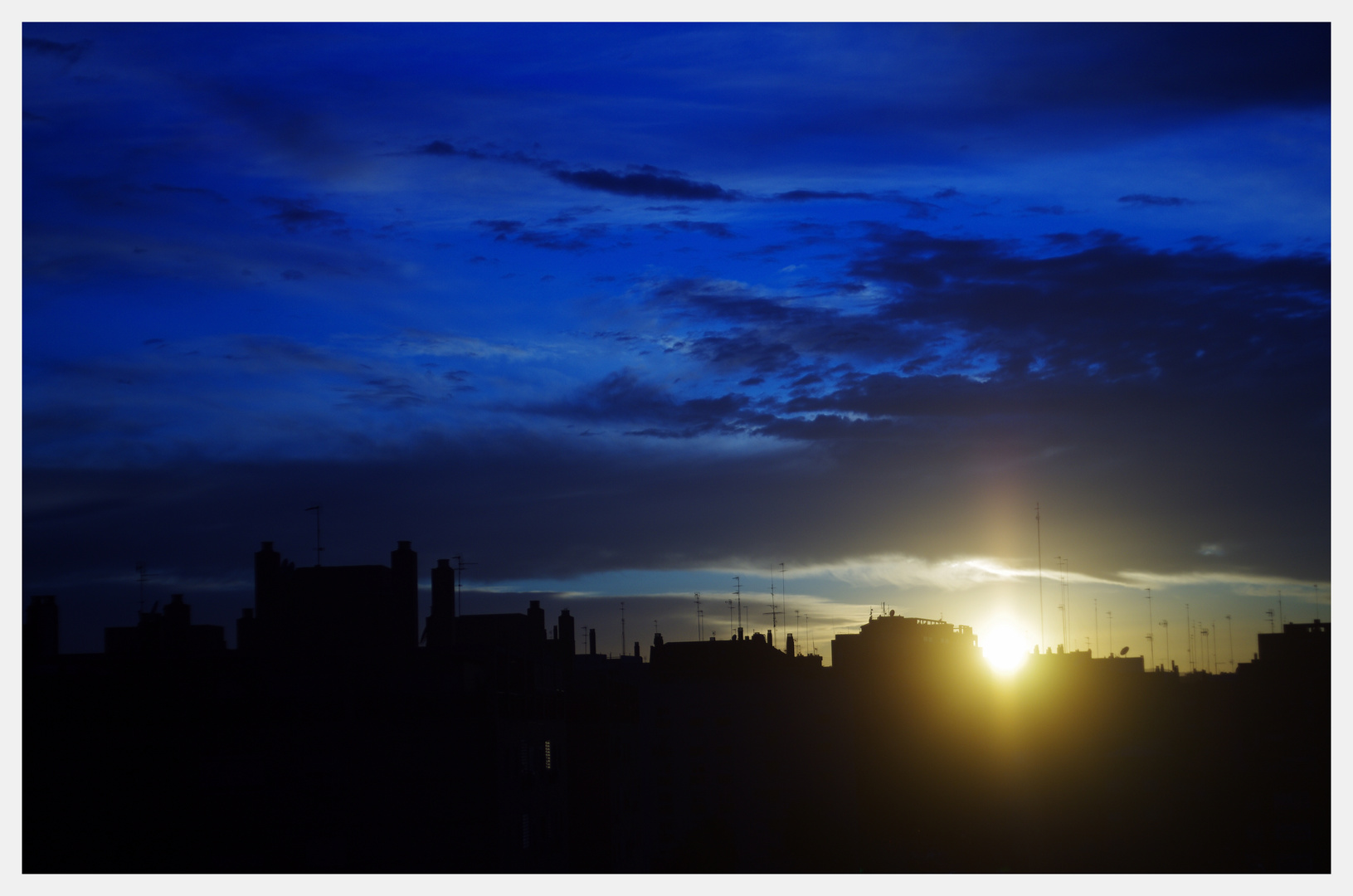 Atardecer en azul Imagen & Foto | paisajes, desierto , naturaleza Fotos ...