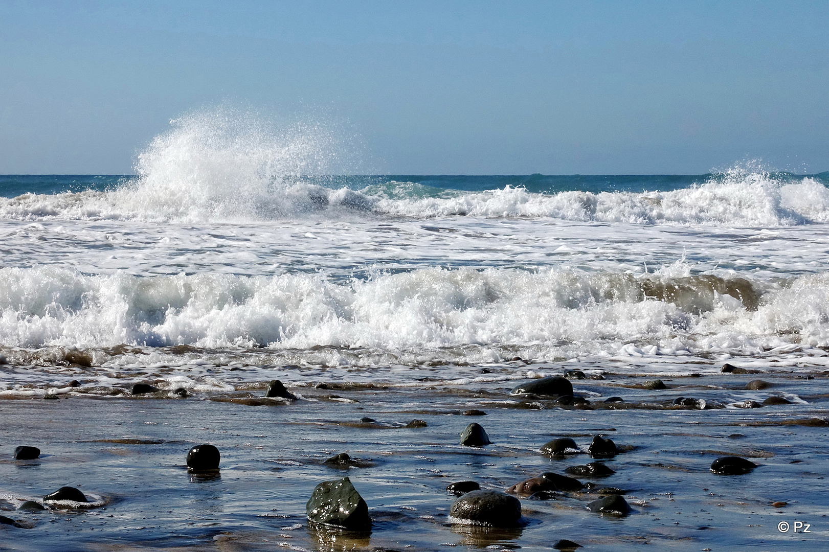 Atlantik-Brandung ... Foto & Bild | europe, canary islands die kanaren ...