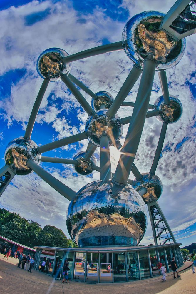 Atomium Foto & Bild | architektur, europe, benelux Bilder auf fotocommunity
