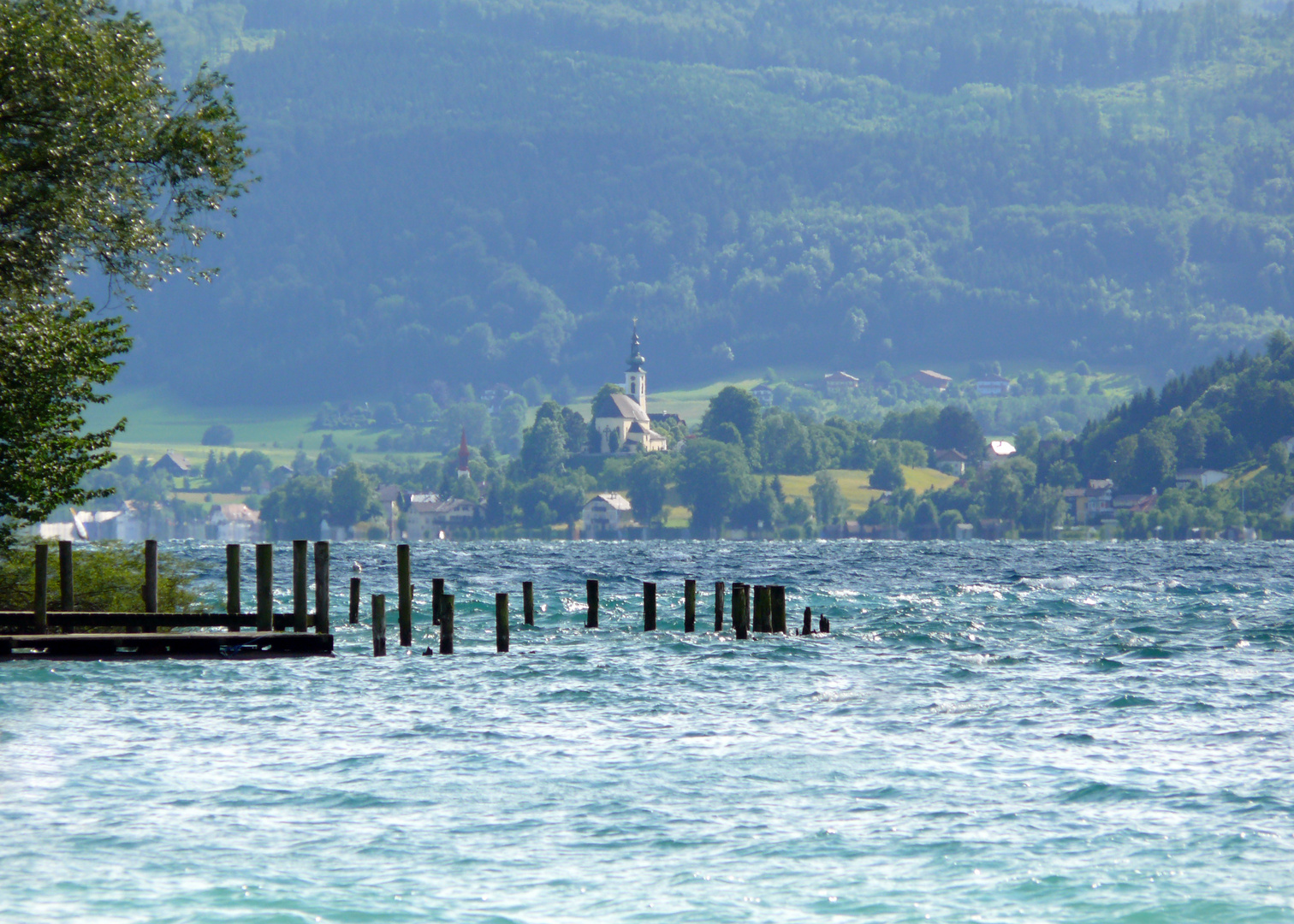 Attersee Österreich 1 Foto & Bild | landschaft, bach, fluss & see, see ...