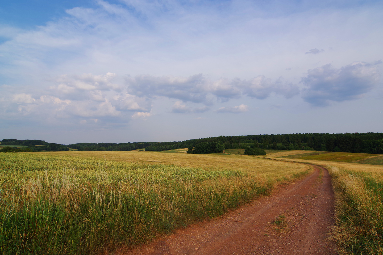 auf dem Berg Foto & Bild | landschaft, Äcker, felder & wiesen, sommer ...