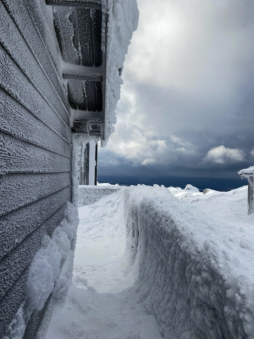 auf dem Brocken Foto & Bild | winter, schnee, eis Bilder auf fotocommunity