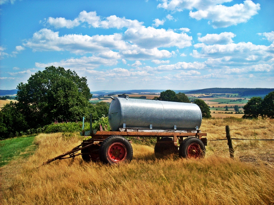 Auf dem Lande Foto & Bild | landschaft, Äcker, felder & wiesen, im ...
