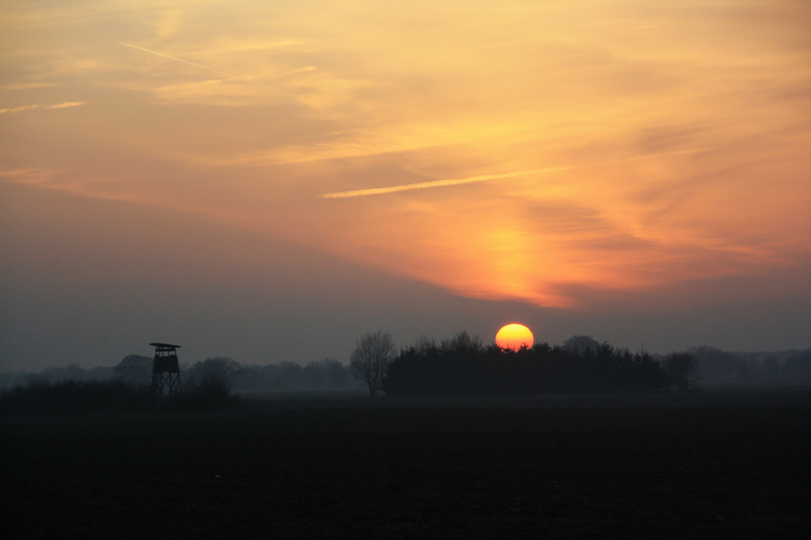 auf dem Lande Foto & Bild | fotos, world, sonnenuntergang Bilder auf ...