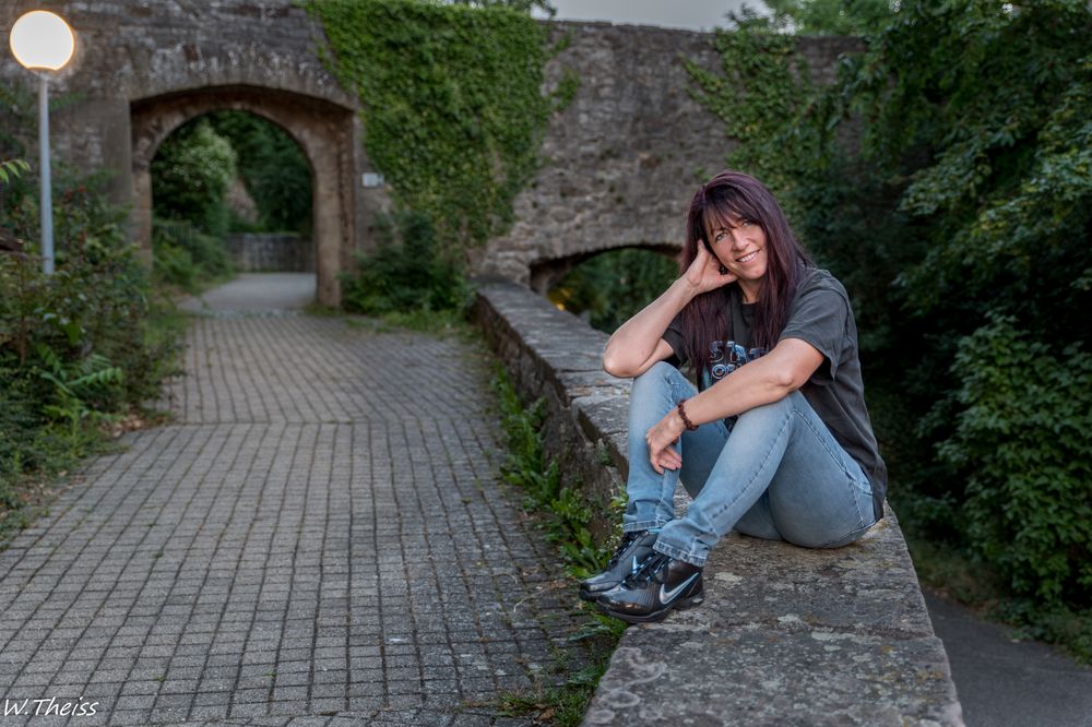 Auf der Mauer auf der Lauer sitzt ne............. Foto & Bild | art ...