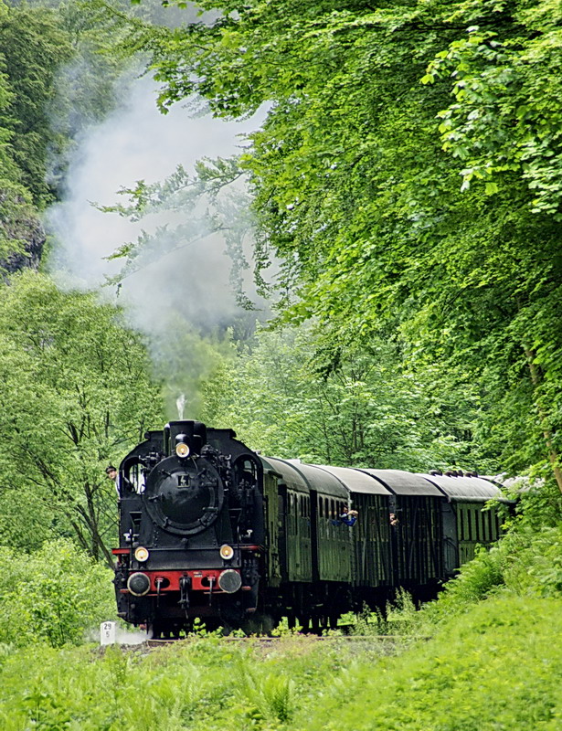 Auf der Strecke Ebermannstadt-Behringersmühle II Foto & Bild ...