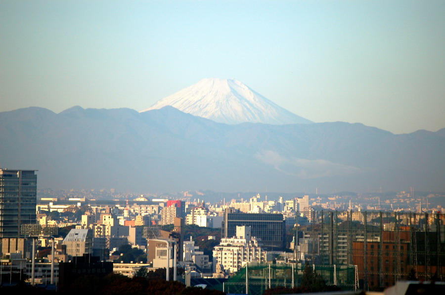 Auf einmal war er da, der Fujisan oder Fudschijama 3776m Foto & Bild ...