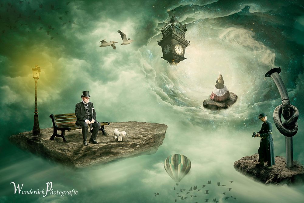 Auf zu Neuen Welten Foto & Bild | fotomontage, fantasy mystery, composing Bilder auf fotocommunity