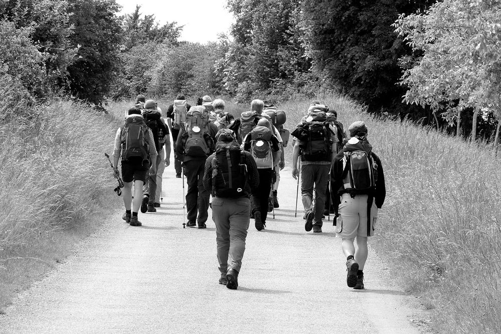 Aufbruch Foto & Bild | europe, on the road, jakobsweg - camino Bilder ...