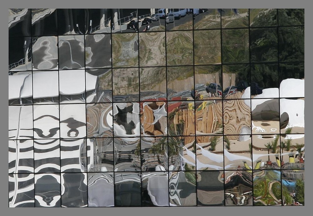 Aufgeteilt Foto & Bild | experimente, gespiegelt, berlin Bilder auf fotocommunity