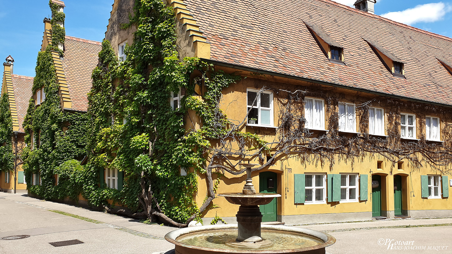 Augsburg - Fuggerei Foto & Bild | world, dokumentation, kunst Bilder ...