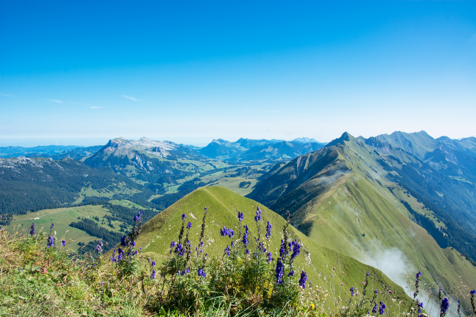 Augstmatthorn Foto & Bild | landschaften, sommer, panorama Bilder auf ...